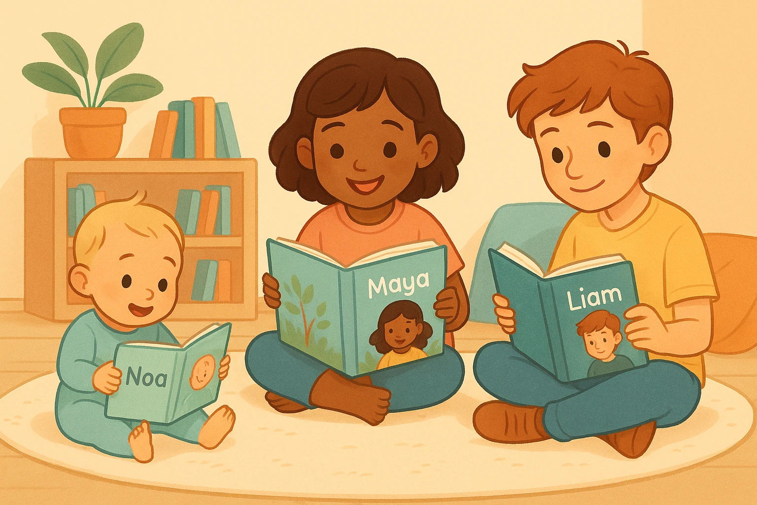 ¿Para qué edades son adecuados los libros personalizados para niños ...